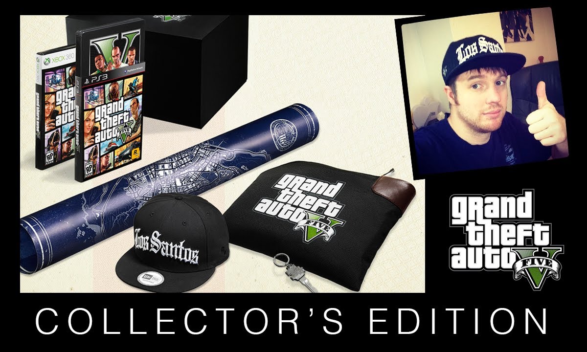 Grand Theft Auto 5 Collectors Edition Unboxing - YouTube