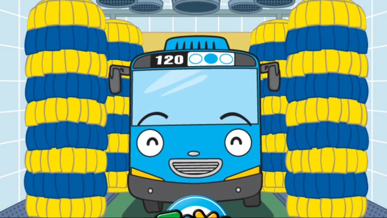 TAYO Game - Little Bus Tayo's Garage - Best game for Kids - YouTube