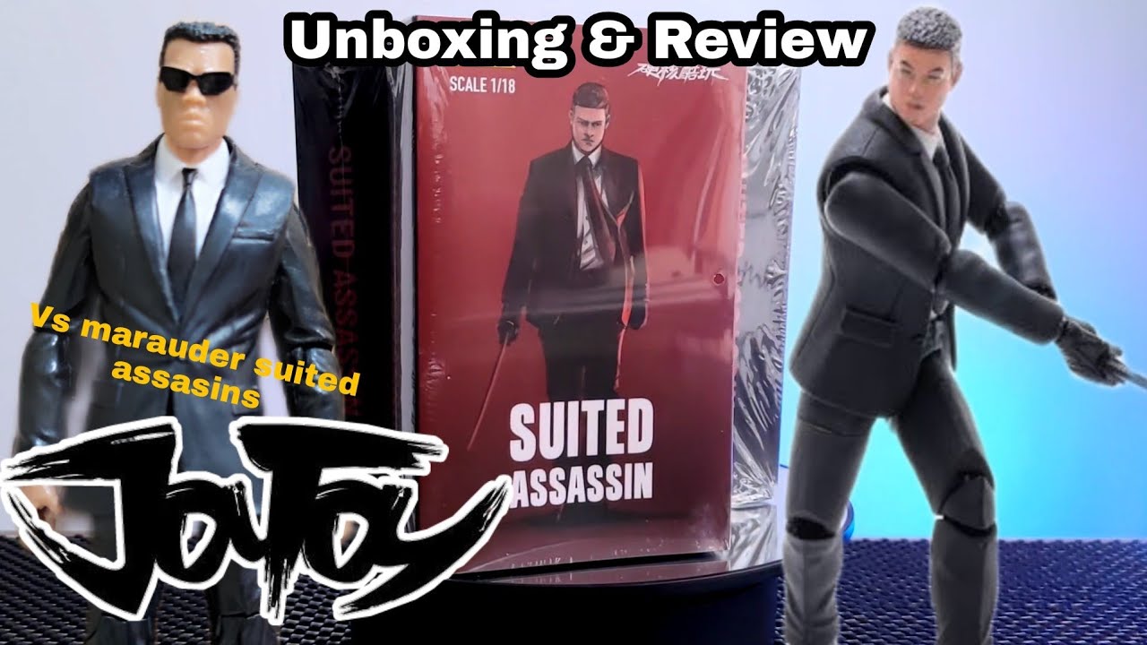 Joytoy : Suited Assasins 1/18 action figure. Akhirnya figur pake jas ...