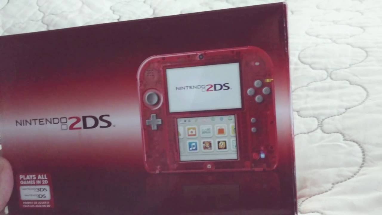 Nintendo 2DS [Crystal Red] - At a Glance - YouTube