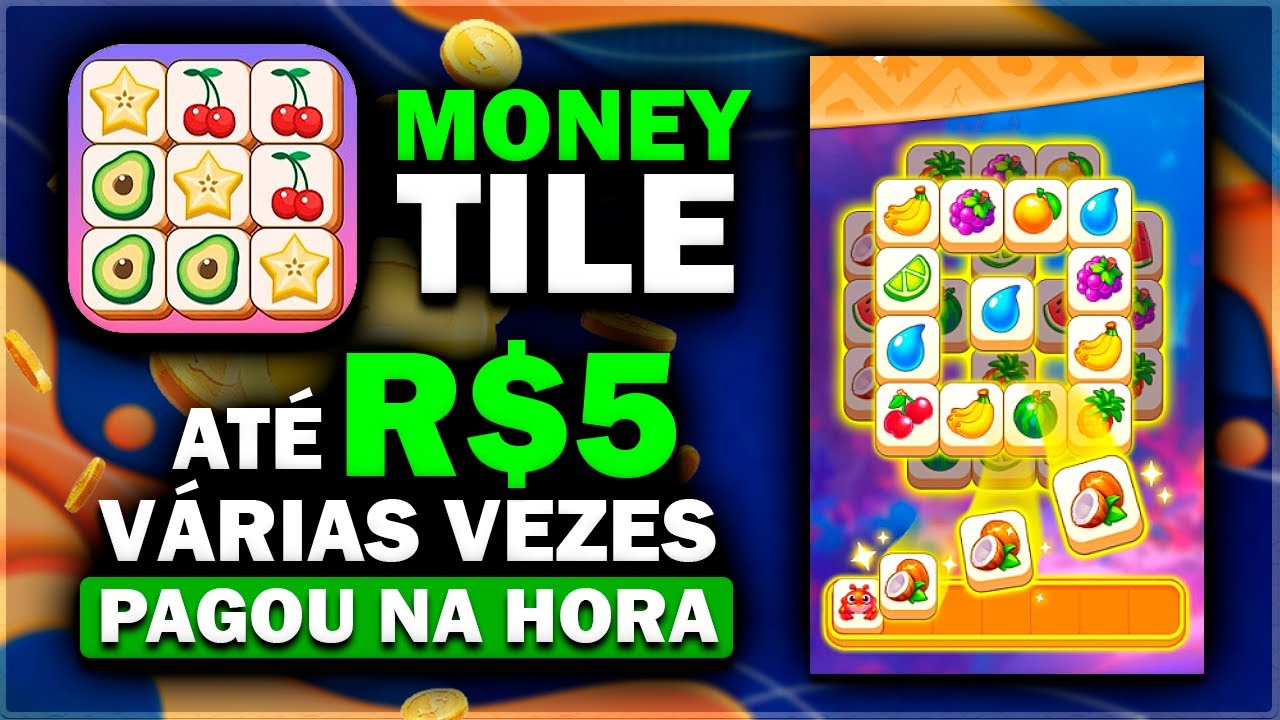 MONEY TILE: APP QUE GANHA DINHEIRO DE VERDADE SEM PAGAR NADA (PROVA DE ...