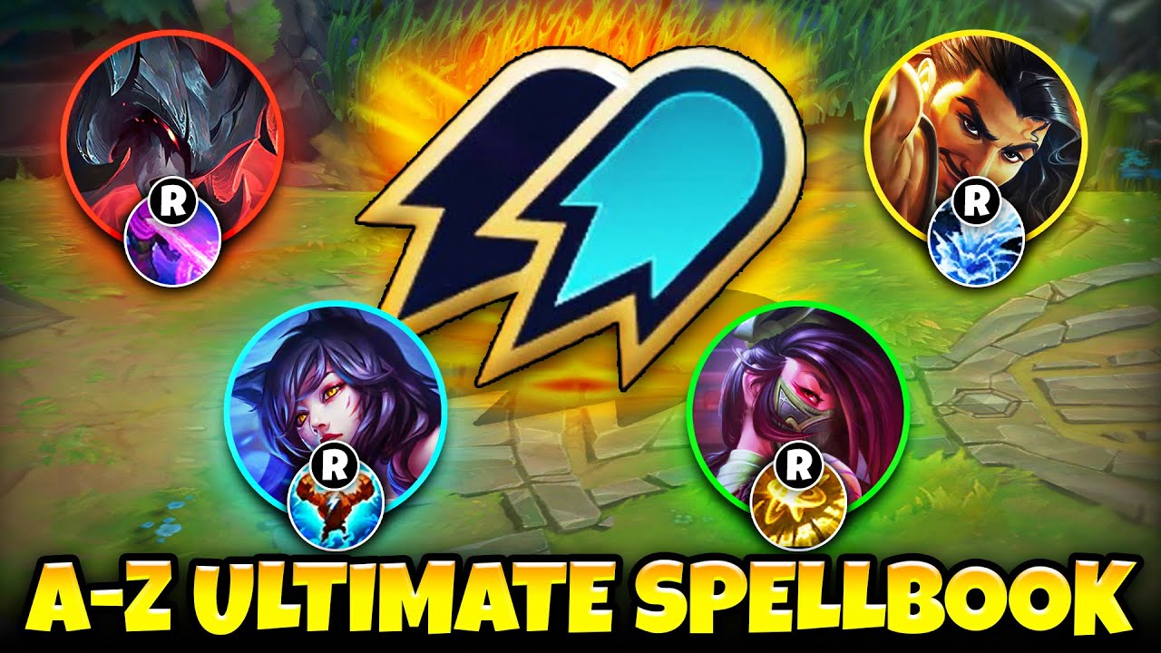 *A-Z ULTIMATE SPELLBOOK EPISODE 1* TRYING EVERY CHAMP IN NEW ULTIMATE SPELLBOOK - YouTube