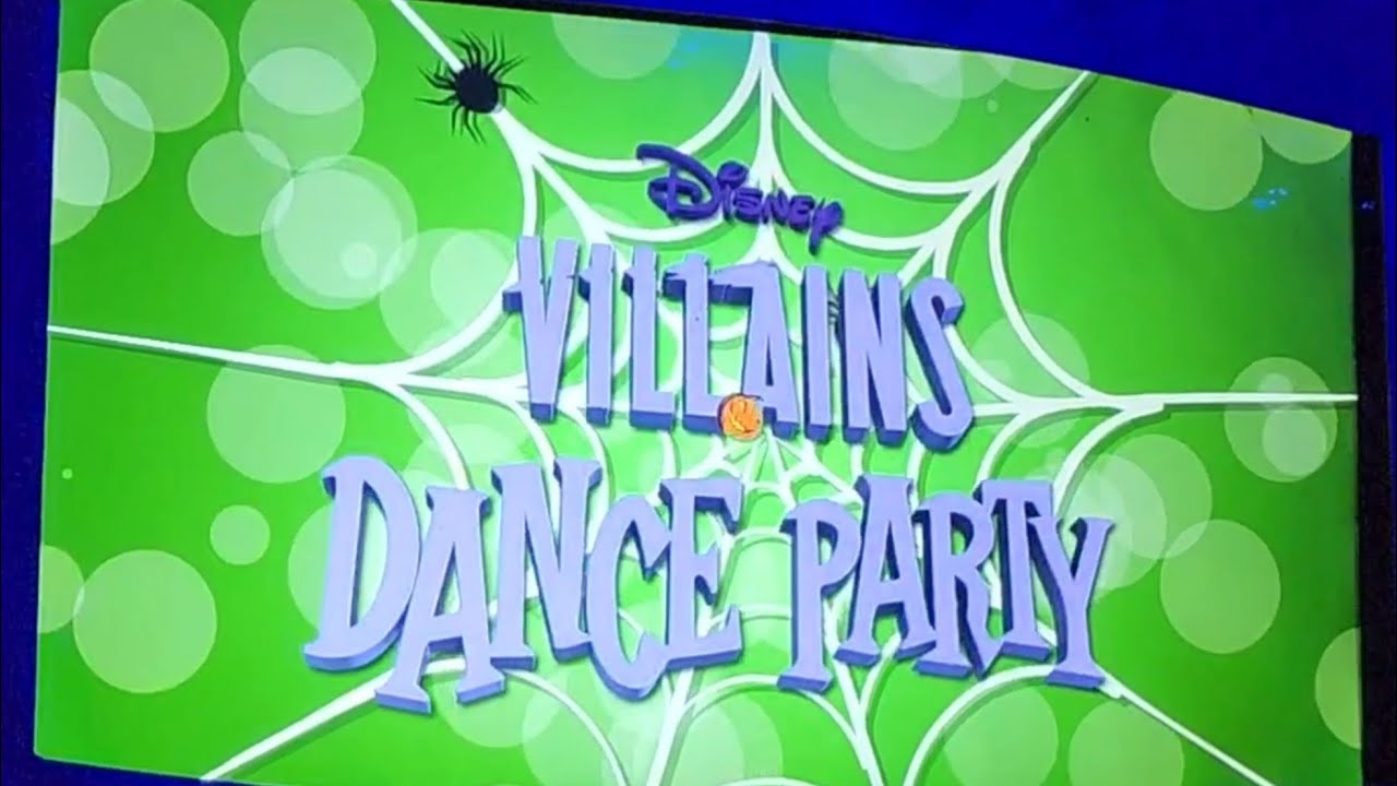 Villains Dance Party Only at Disneyland - YouTube