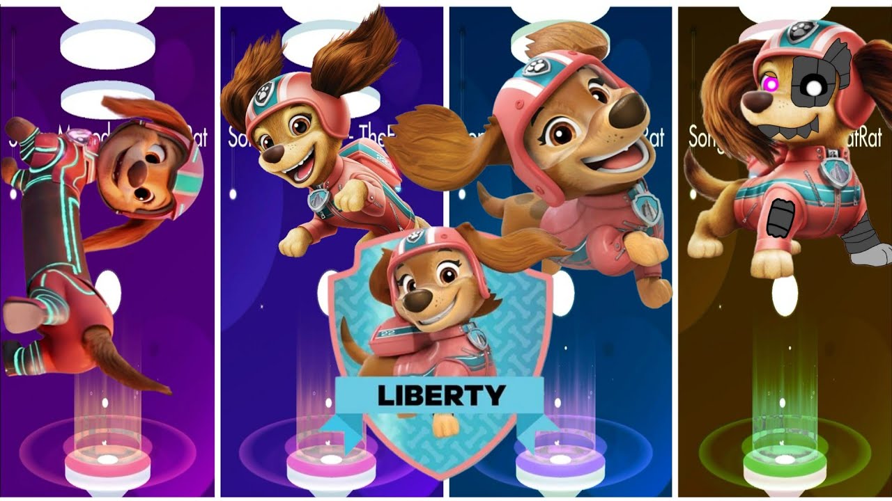 PAW Patrol: Liberty Benefit in the music game Beat Jumper | Episode 69 ...