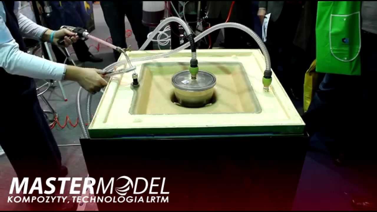 Wykonanie elementu metodą LRTM - YouTube