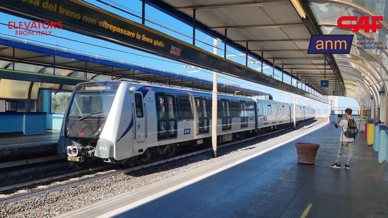 CAF INNEO: The new metropolitan train of Naples, Italy | RIDE and ...