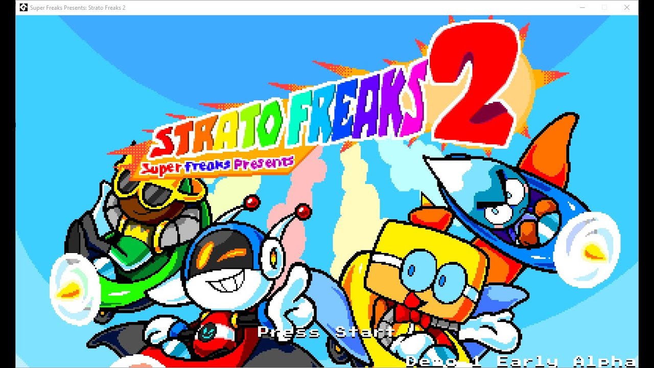Strato Freaks 2 (Dev Log 1: Surprise Reveal!! Demo 1 / Early Alpha ...