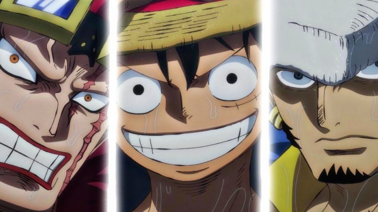 6⭐️ Luffy and Kidd/Law gameplay (onigashima trio) | One Piece Bounty ...