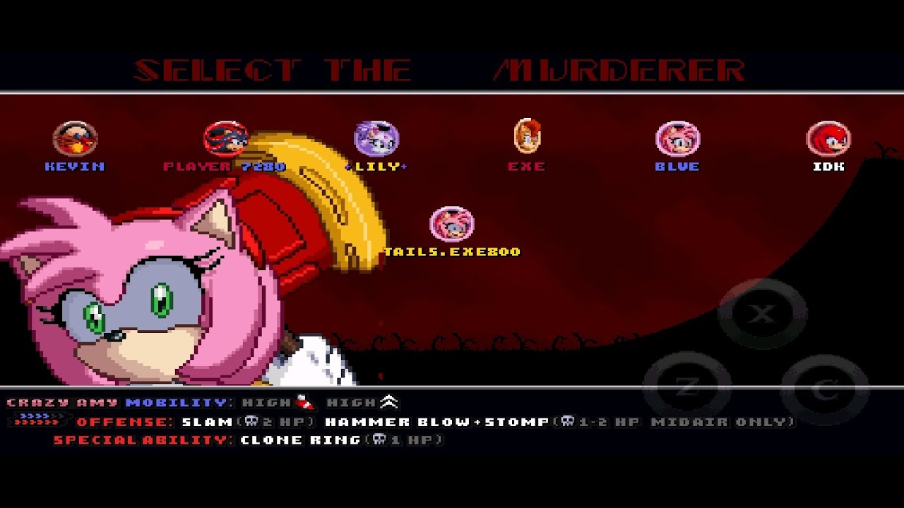 Sonic.exe the disaster 2d remake Mod packs 2 Crazy amy and blaze add ...