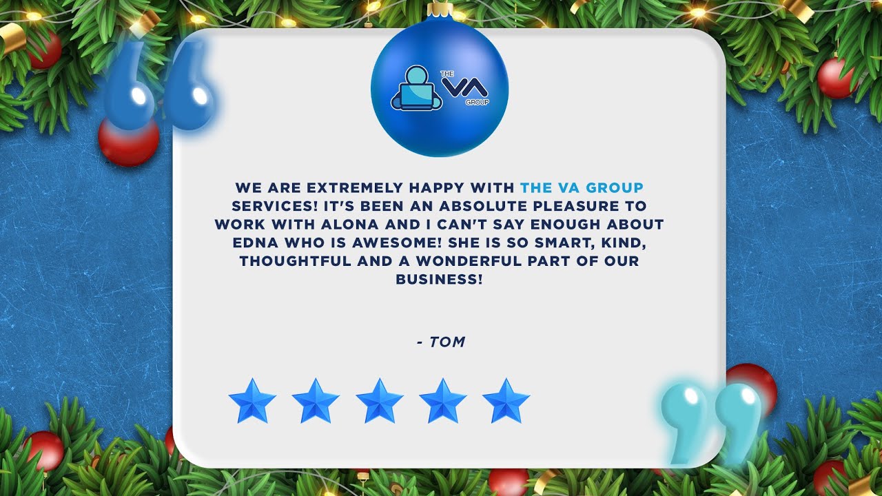 We are extremely happy with the VA Group Services! - YouTube