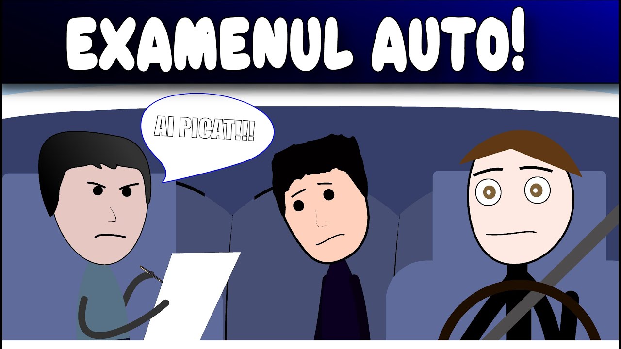 SCOALA DE SOFERI - Examenul Auto! (FINAL) - YouTube