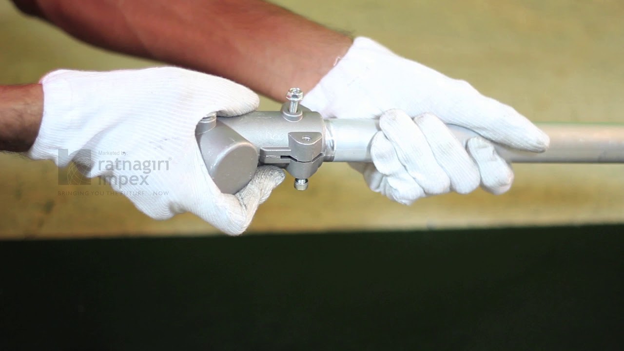 Electric Brush Cutter - Maintenance of solid shaft - YouTube