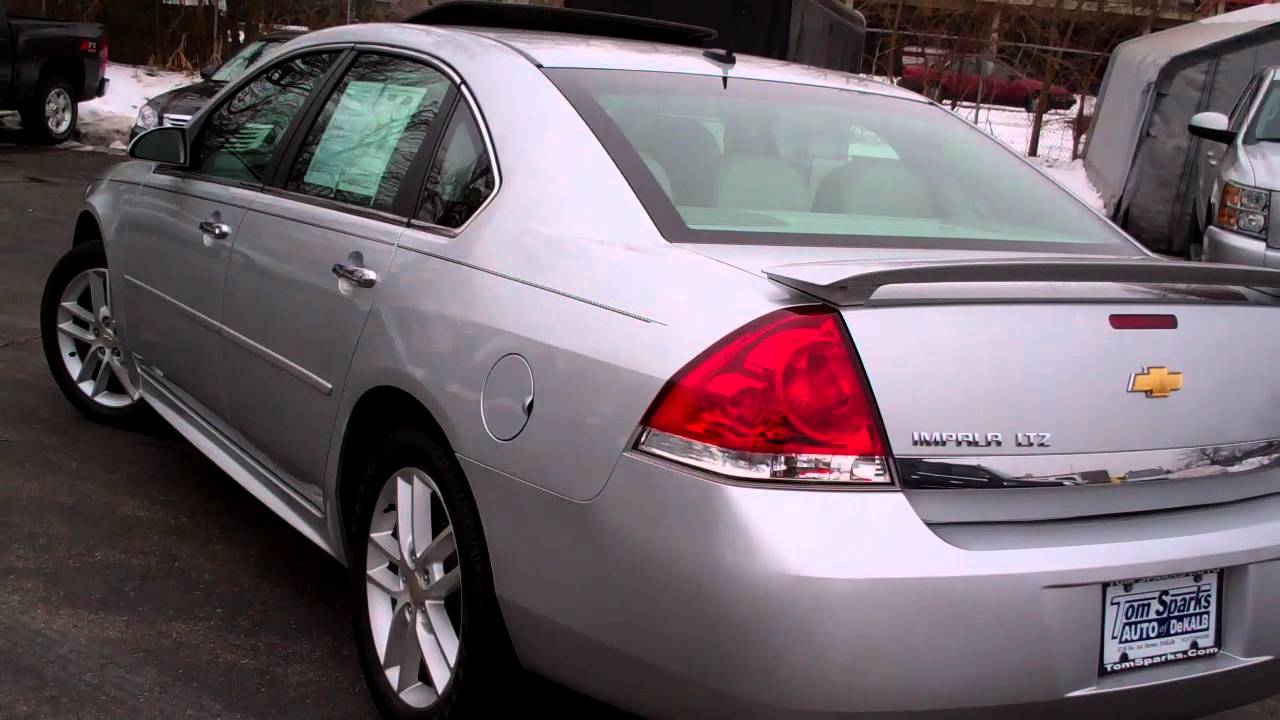 2011 Chevrolet Impala LtZ 4dr Sharp Sycamore IL near Dekalb IL. - YouTube