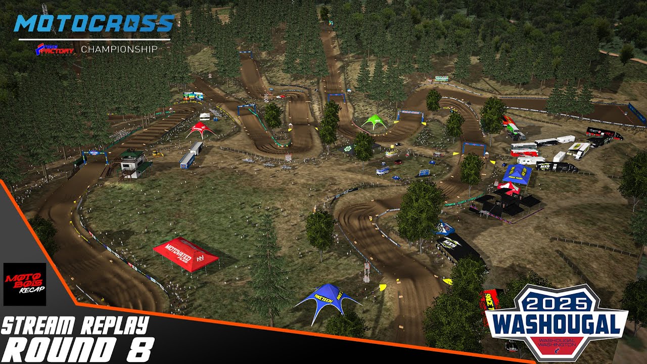 2025 MX Simulator Pro Motocross RD8 (Washougal) | Full Stream Replay ...