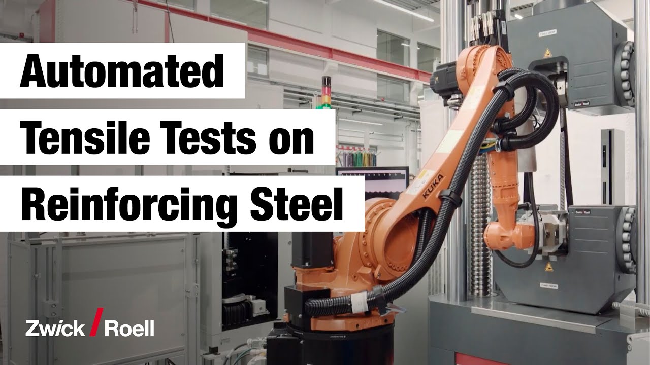 Tensile Tests on Concrete Steel fully automated with the Robotic ...