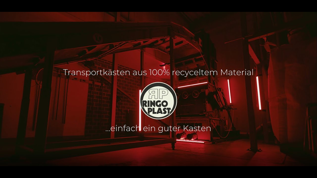 Ringoplast - Transportbehälter aus 100% recyceltem Material - YouTube
