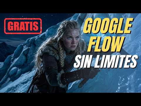 🔥 ¡GOOGLE FLOW GRATIS! Crea IMÁGENES y VIDEOS ILIMITADOS con IA para cortometrajes 🤯