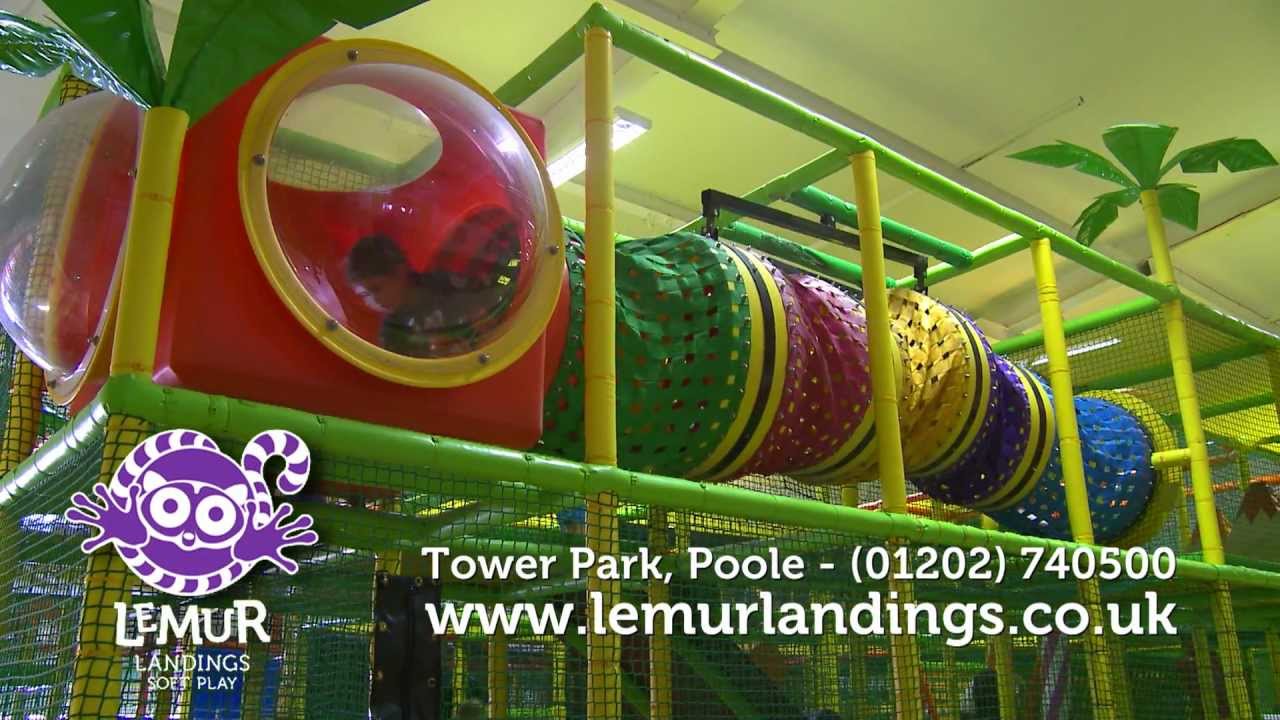 Lemur Landings Soft Play - Tower Park, Poole - YouTube