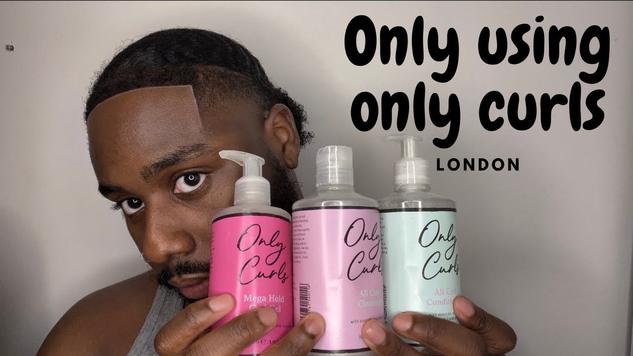 WASH DAY USING ONLY CURLS LONDON - YouTube
