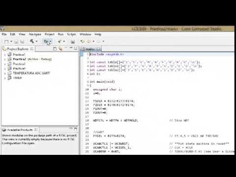 MSP430F5529 Uso de UART - YouTube