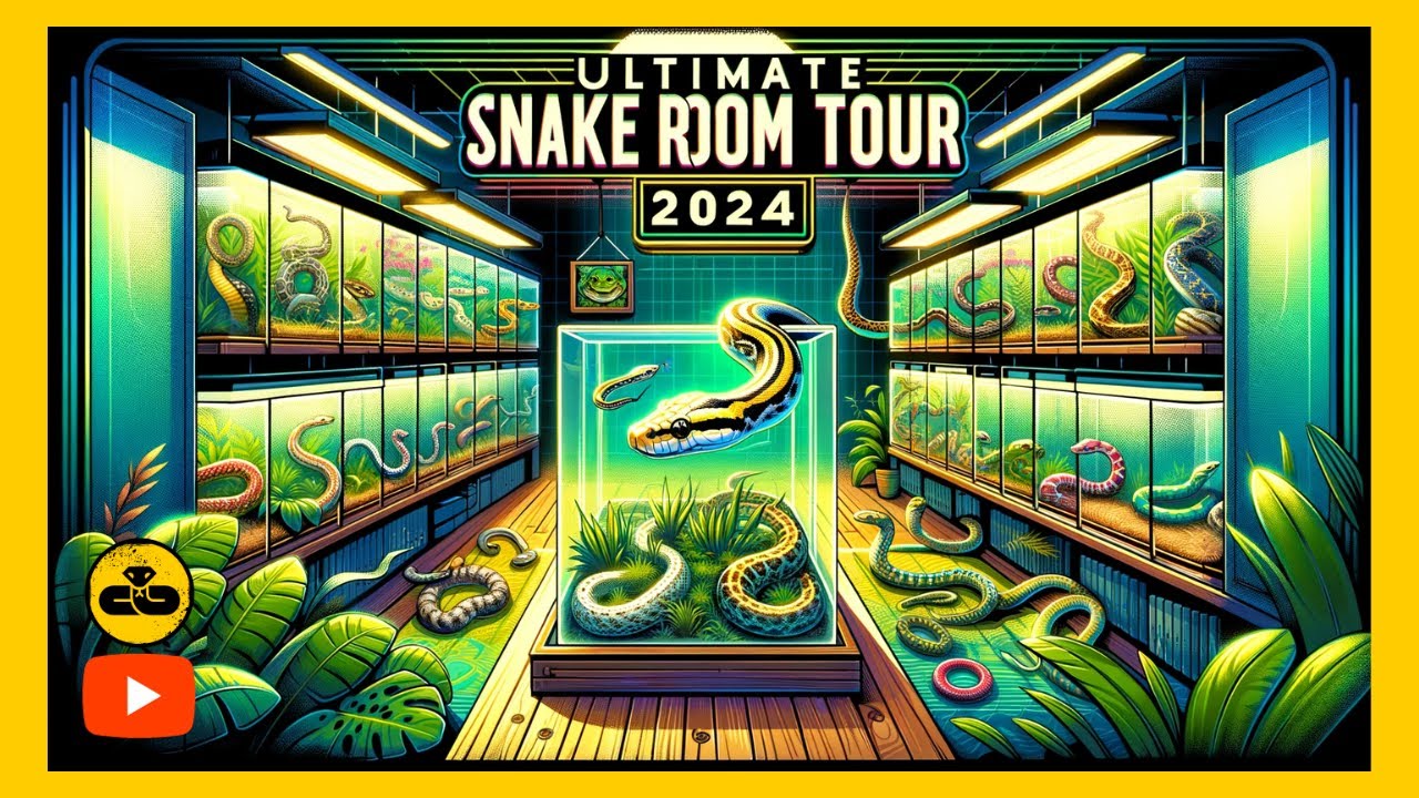 Ultimate Snake Room Tour 2024! - YouTube