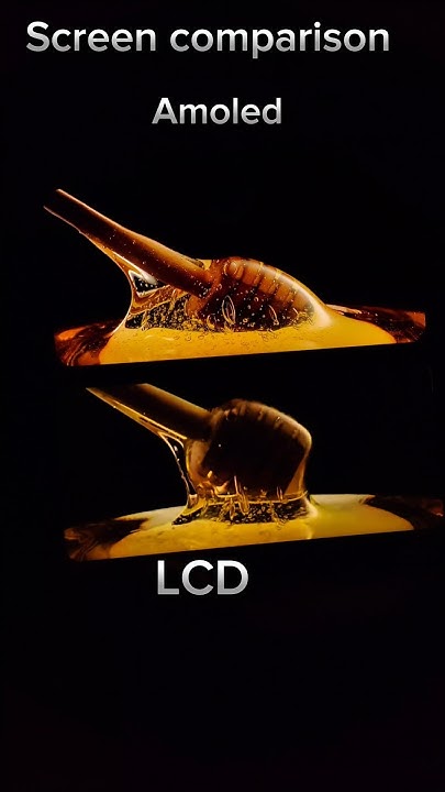 Amoled vs lcd screen comparison #android #androidphone - YouTube