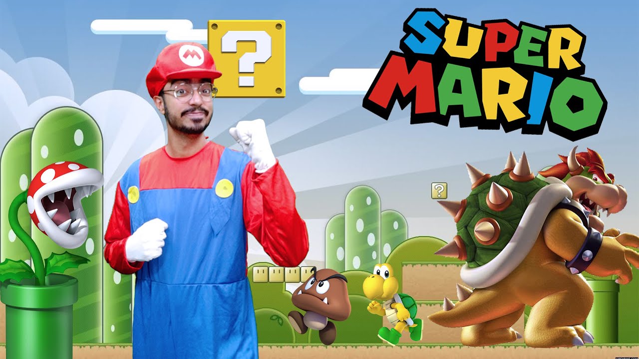 Real Life Super Mario || 3d Animation || K2K Pro - YouTube