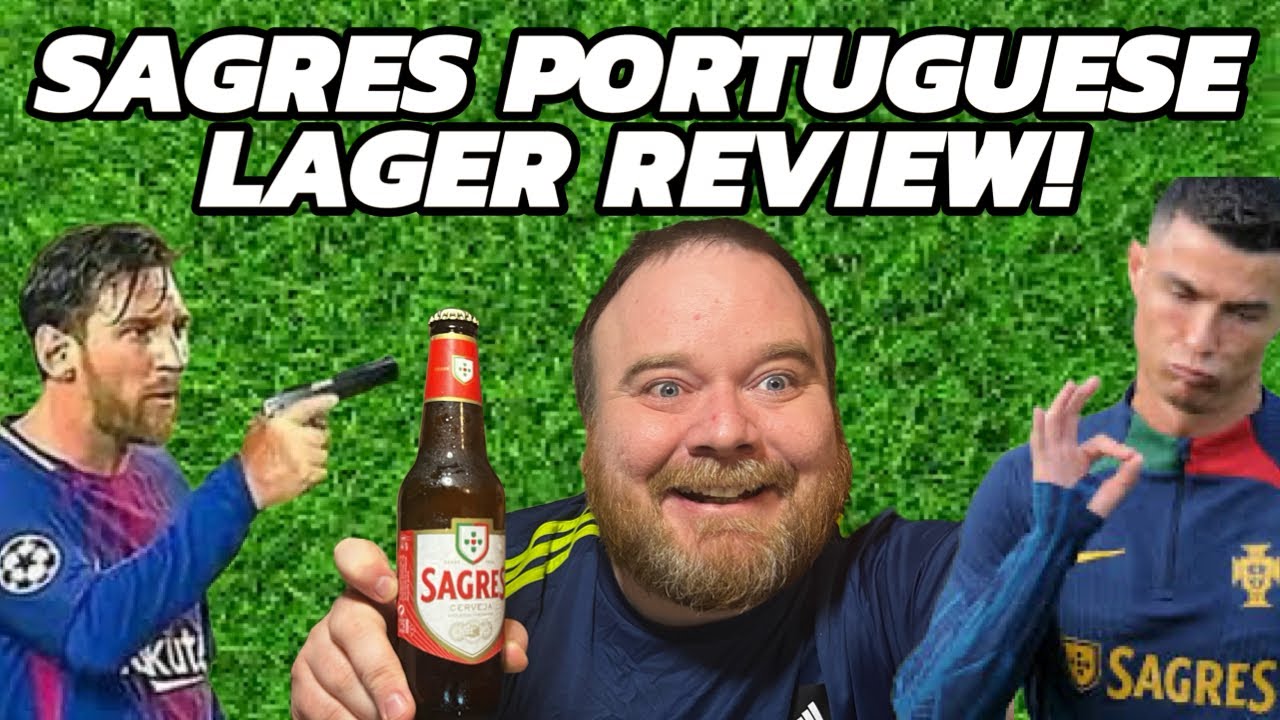 SAGRES: Portuguese Lager Review |5%| - YouTube
