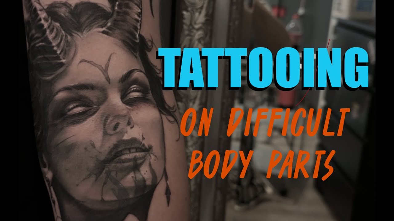 Portrait on difficult body part - YouTube