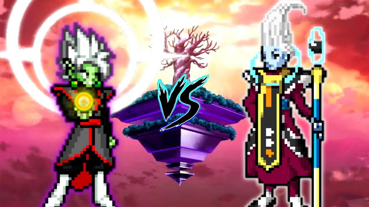 Fused Zamasu V4 (all form) (New) VS Whis V2 in Jump Force Mugen - YouTube