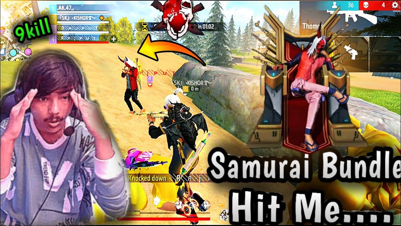 Free Fire Max 💥 GRANDMASTER LOBBY 😲 9 kill in Ranked Match 🎯 FF Rank ...