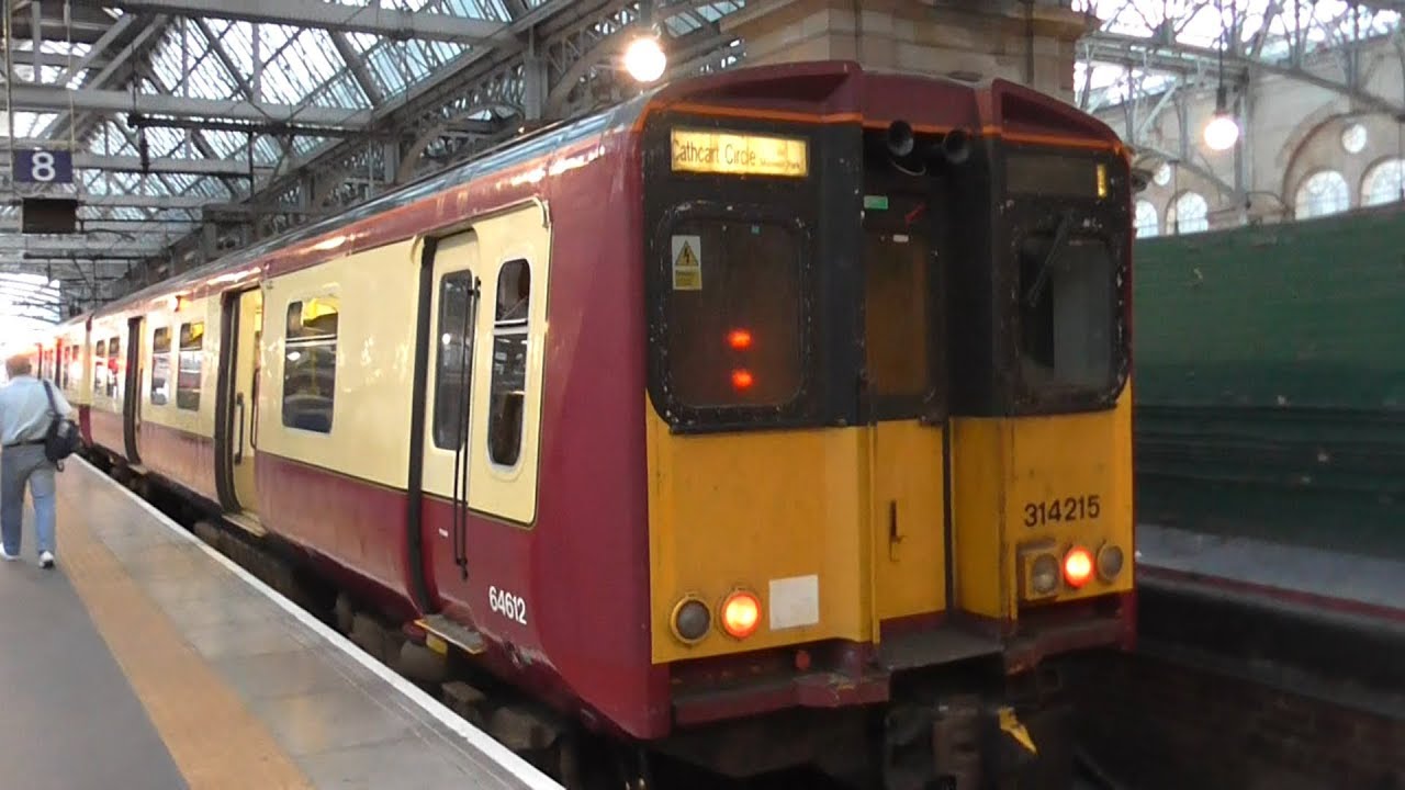 ScotRail Class 314 Ride: Glasgow Central to Glasgow Central (via The ...