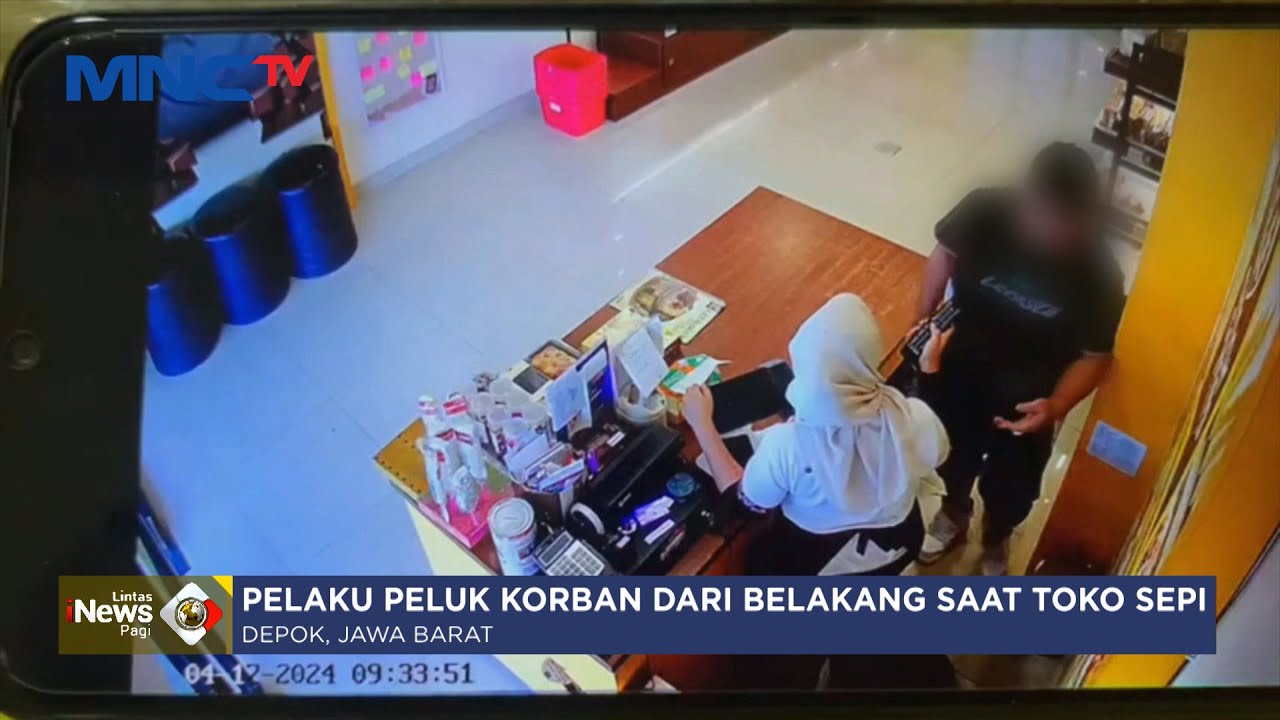 VIRAL! Aksi Pelecehan Kasir Toko Roti di Depok Terekam CCTV - LIP 20/04 - YouTube