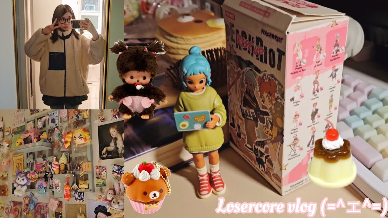 losercore vlog (๑ ￫ܫ￩) eating, school, miscellaneous ☆ - YouTube