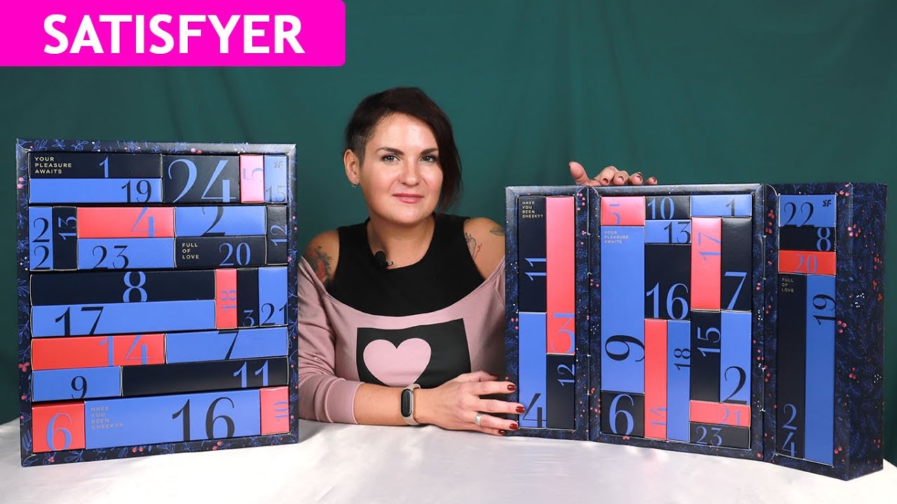 SATISFYER: порівняння Advent Calendar Deluxe и Premium 2024 - YouTube
