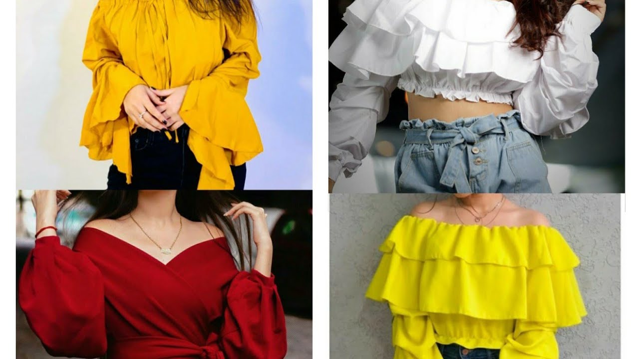 best stylist and designing top design 2021/ crop top design - YouTube
