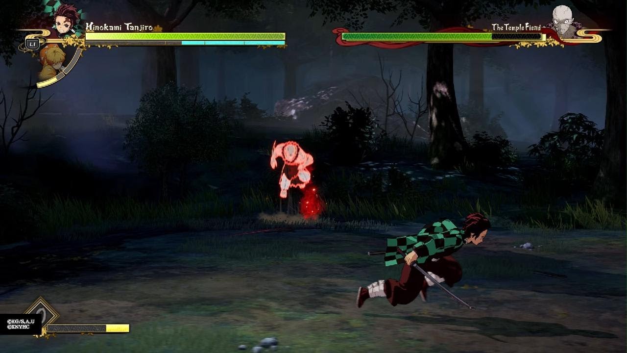 Demon Slayer: Hinokami Chronicles - Temple Fiend [Hard] S Rank - YouTube