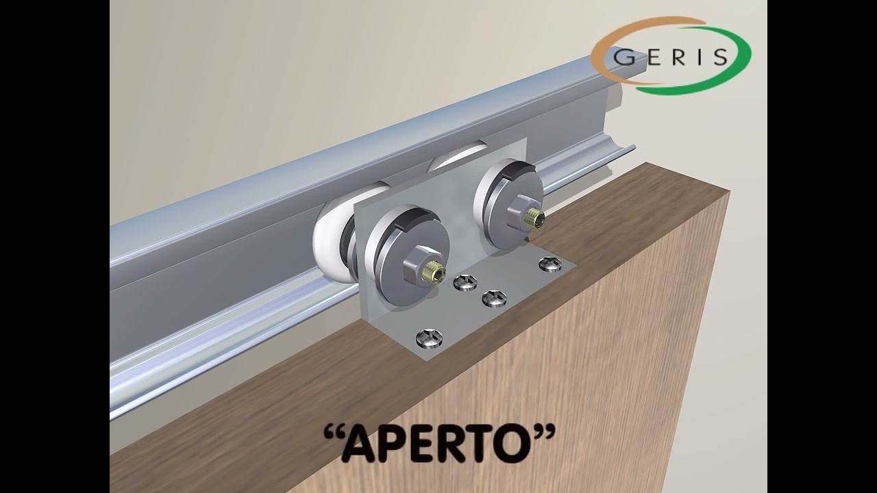 Trilho Soft Geris - Montagem com Porta em Madeira - YouTube