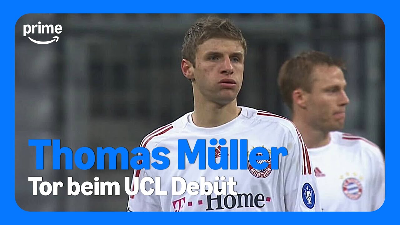 Das UCL Debüt von Thomas Müller - YouTube