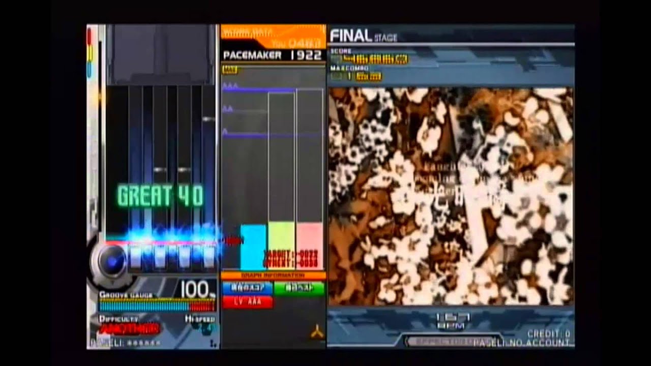 beatmania IIDX 20 tricoro - 梅雪夜(A) - YouTube