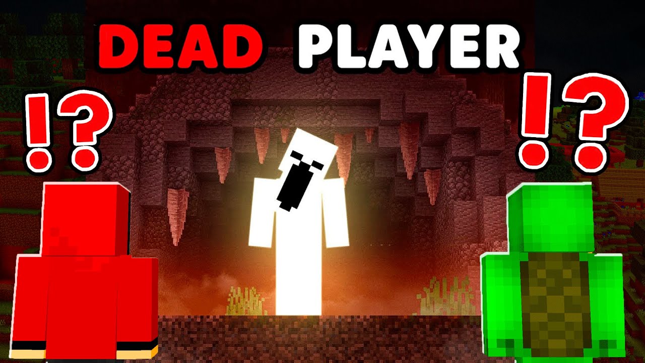 JJ and Mikey Found Dead Player in Minecraft - Maizen?! - YouTube