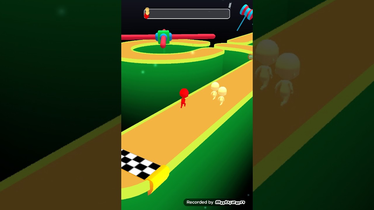 Fake fall guys gameplay - YouTube