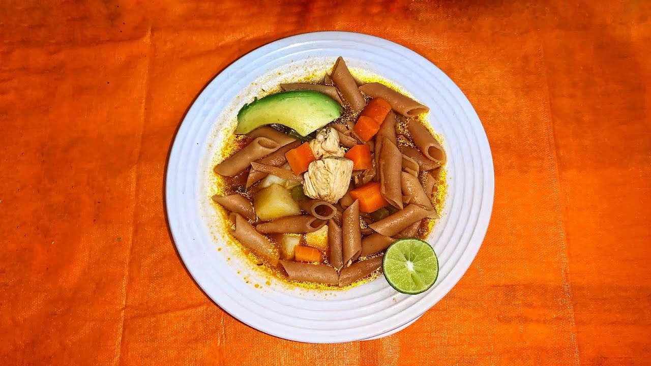 Sopa de pechuga con pluma - YouTube
