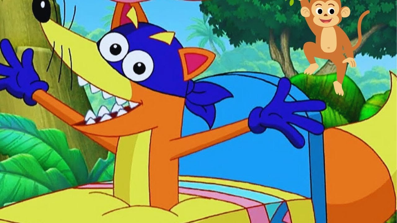 Swipers Silliest Swipes Full Episode Dora The Explorer Youtube