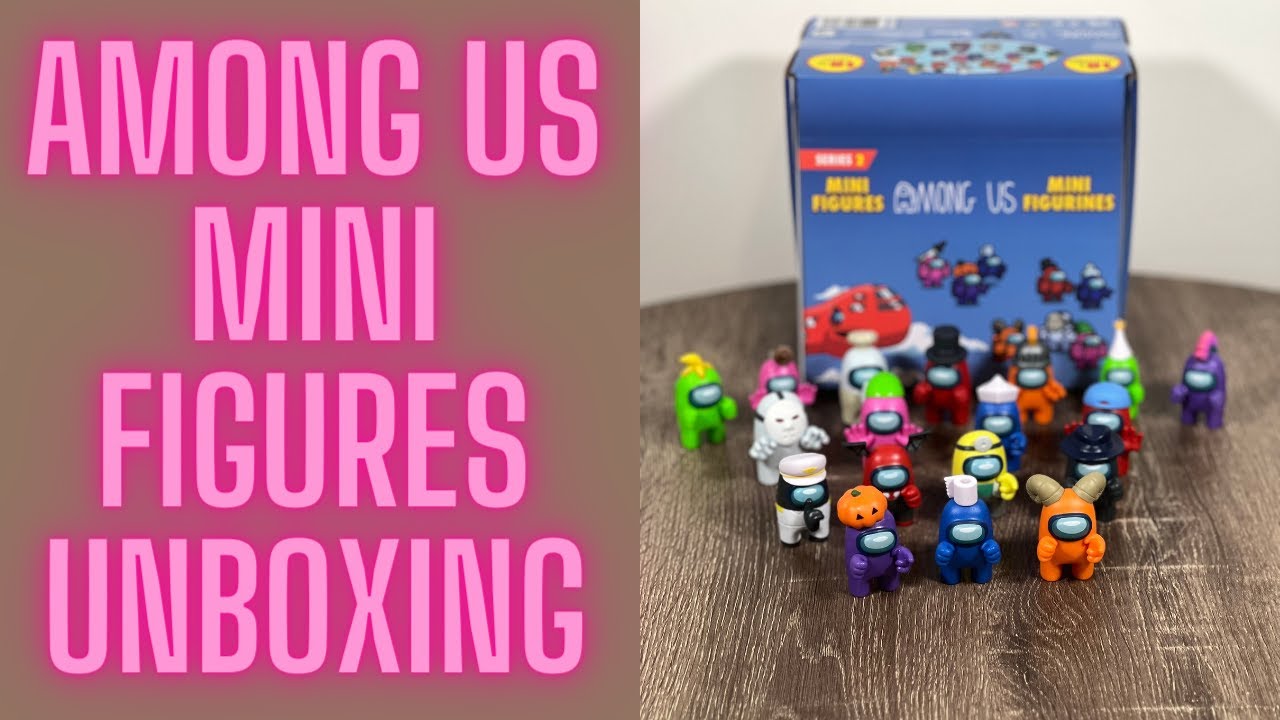 Among Us Mini Figures Series 2 Blind Box Unboxing Review (18 Figures to ...