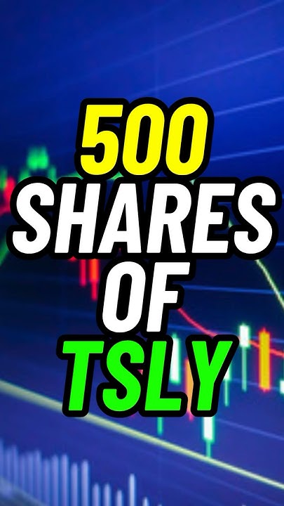 500 Shares of TSLY Dividends #tsly - YouTube