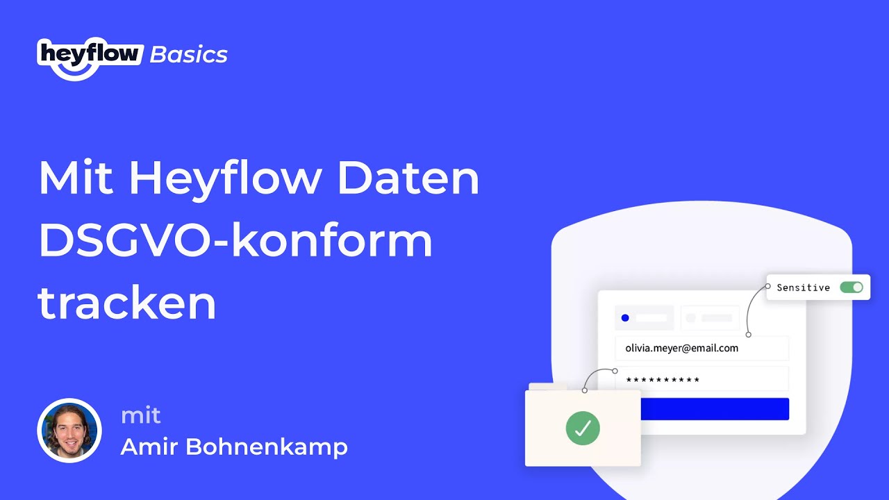 Mit Heyflow Daten DSGVO-konform tracken - YouTube