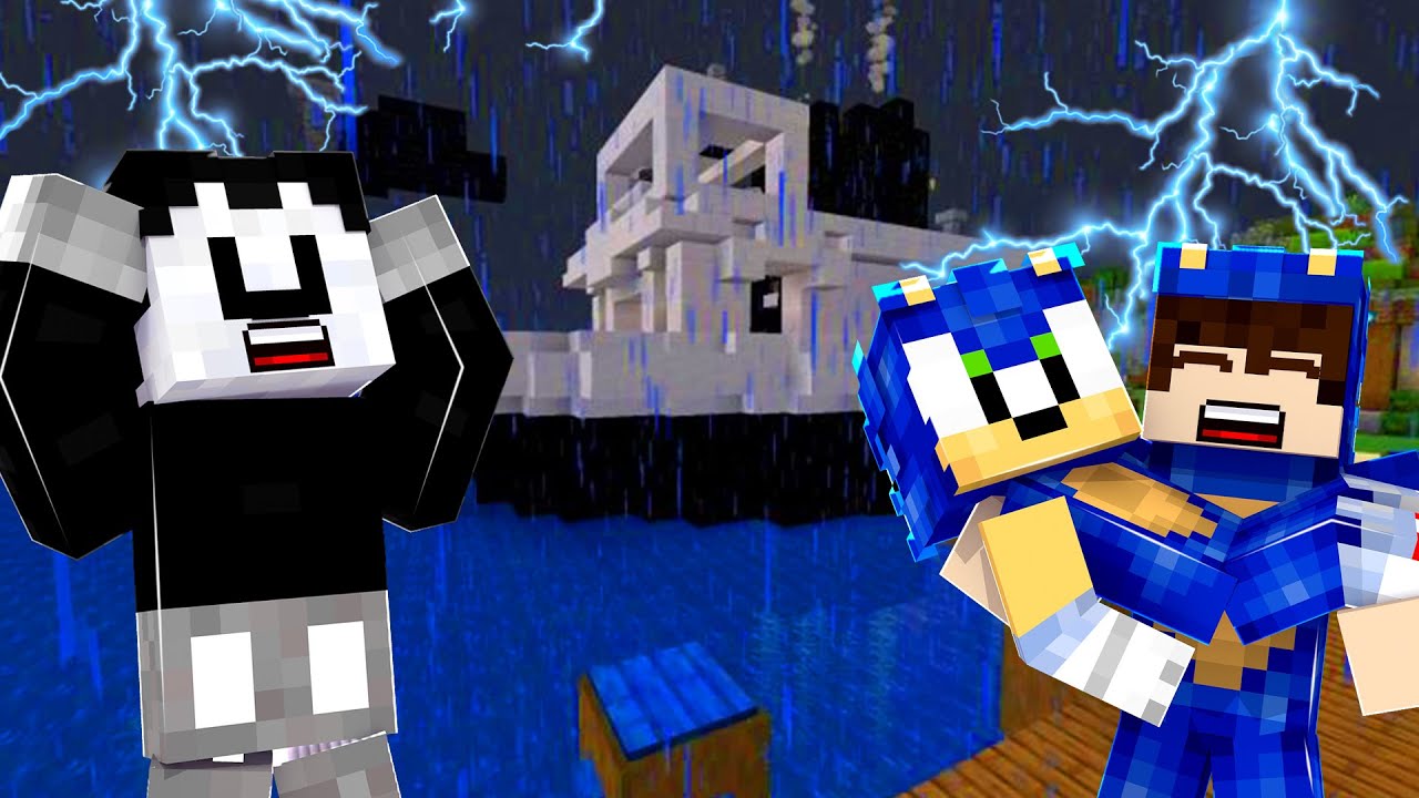 Minecraft - Sonic Survival Adventures - Steamboat Willie STORM! [3 ...