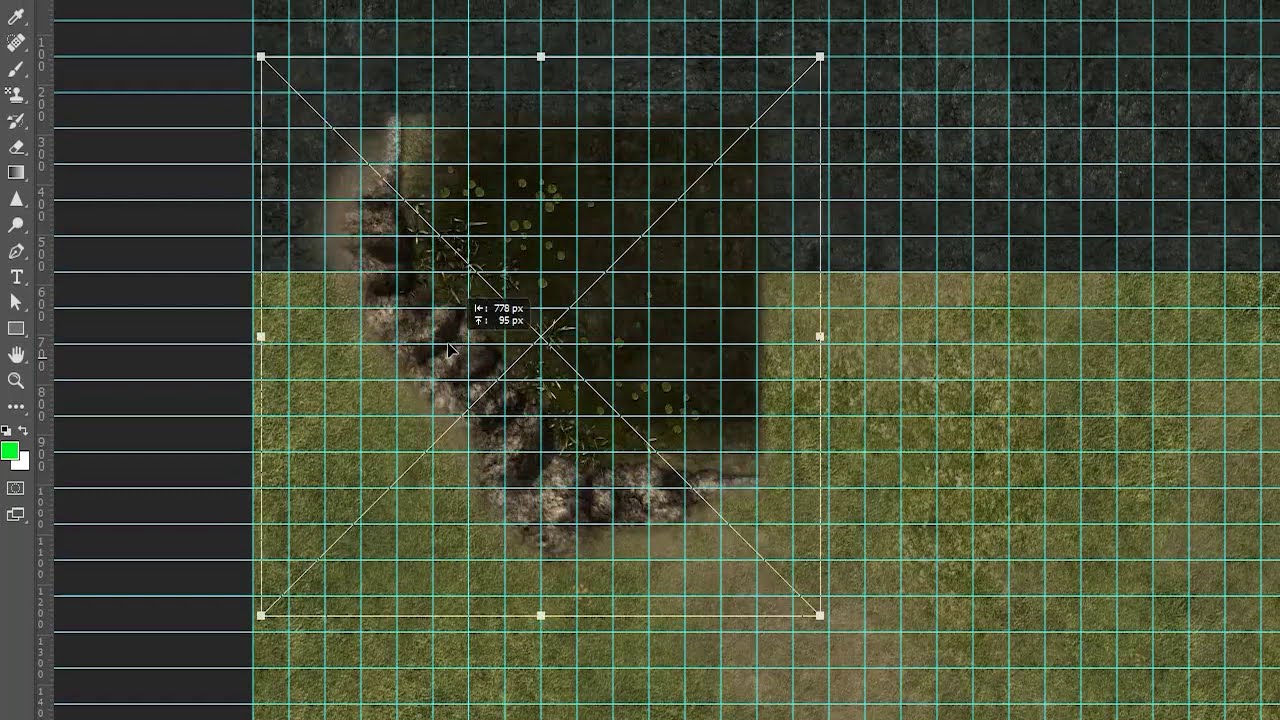 Map Building Tutorial (Using Map Tile Sets and Photoshop) - YouTube