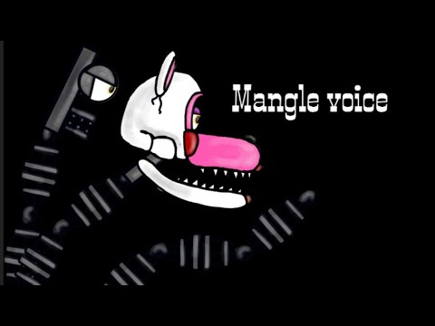(dc2|fnaf) Mangle voice animated - YouTube